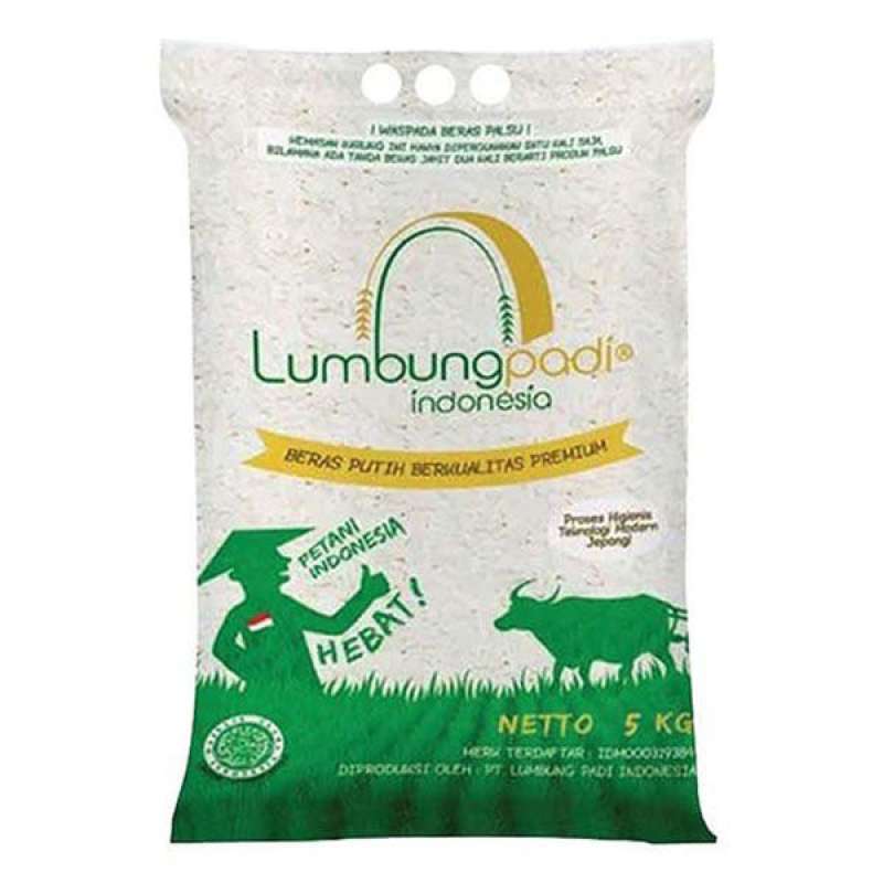 Jual BERAS LUMBUNG PADI INDONESIA 5 kg di Seller Hypermart JACC Thamrin ...