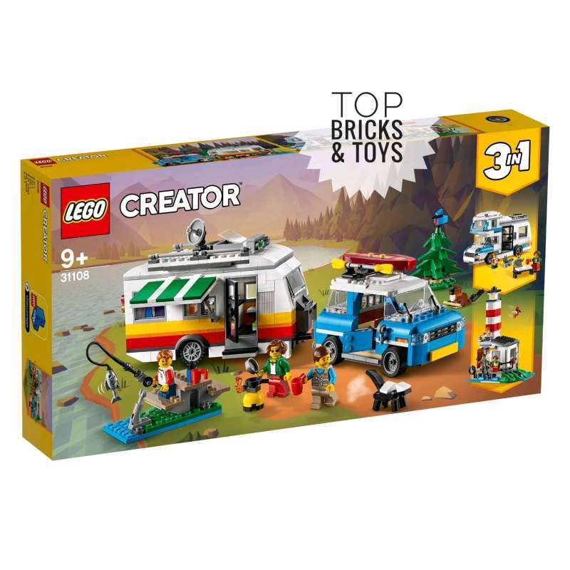 Promo LEGO Creator, Caravan Family Holiday (31108) Diskon 38% di Seller ...