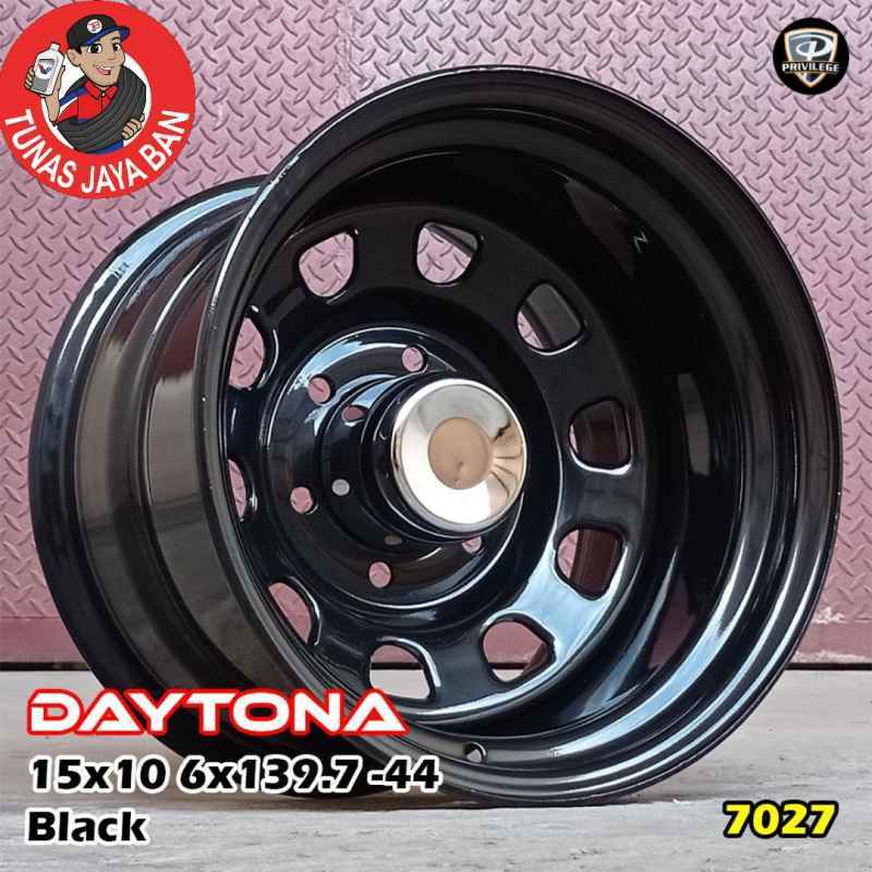 Jual Velg mobil Daytona BLACK R15 ORI baru Toko Surabaya di Seller HTJ ...