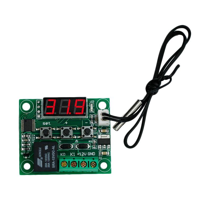 Jual LIVOTECH W1209 PCB Thermostat Digital Temperature Controller ...