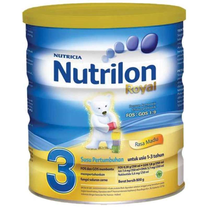 Jual NUTRILON ROYAL 3 ACTIDUOBIO MADU TIN 800 GR - SUSU di Seller Hypermart Arif Rahman Hakim ...