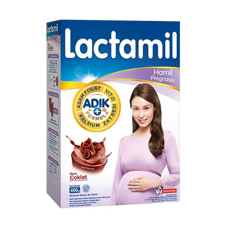 Jual Lactamil Pregnasis Susu Ibu Hamil - Coklat [400 g/ Box] di Seller PAMELLA SUPERMARKET ...
