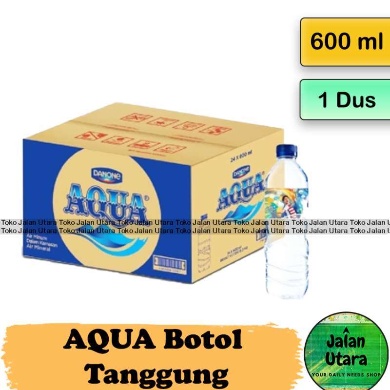 Jual AQUA Botol 600ml x 24 Botol - 1 Dus - Jalan Utara di Seller Jalan ...