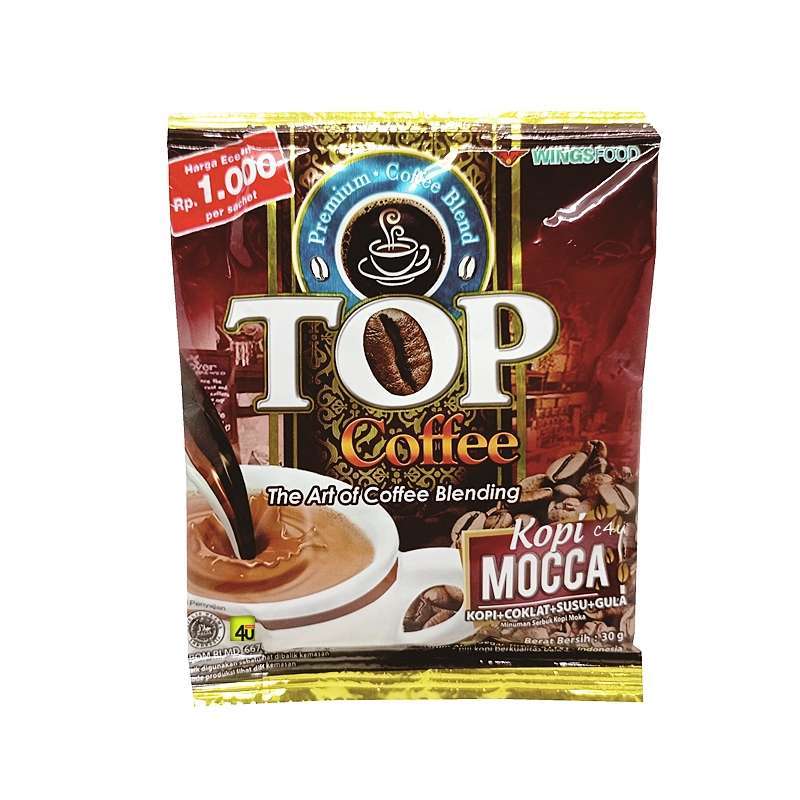 Jual TOP Coffee KOPI MOCCA - PAKET 5 SACHET di Seller cemilan4u - Kota ...