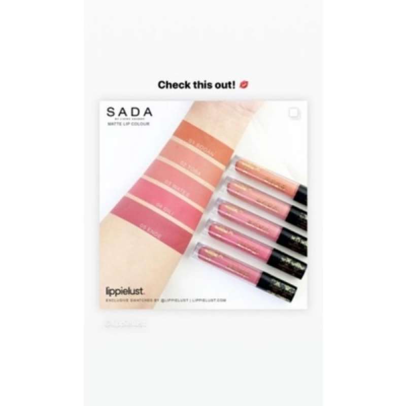 Jual Sada Matte Lipcolour - Lipcolour Sada - Lip Cream Sada - Lip Cream ...