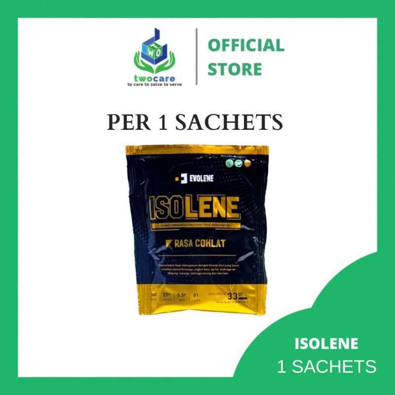 Jual Evolene Isolene Iso Lene Isolate Whey Strawberry 1 Sachet Suplemen ...