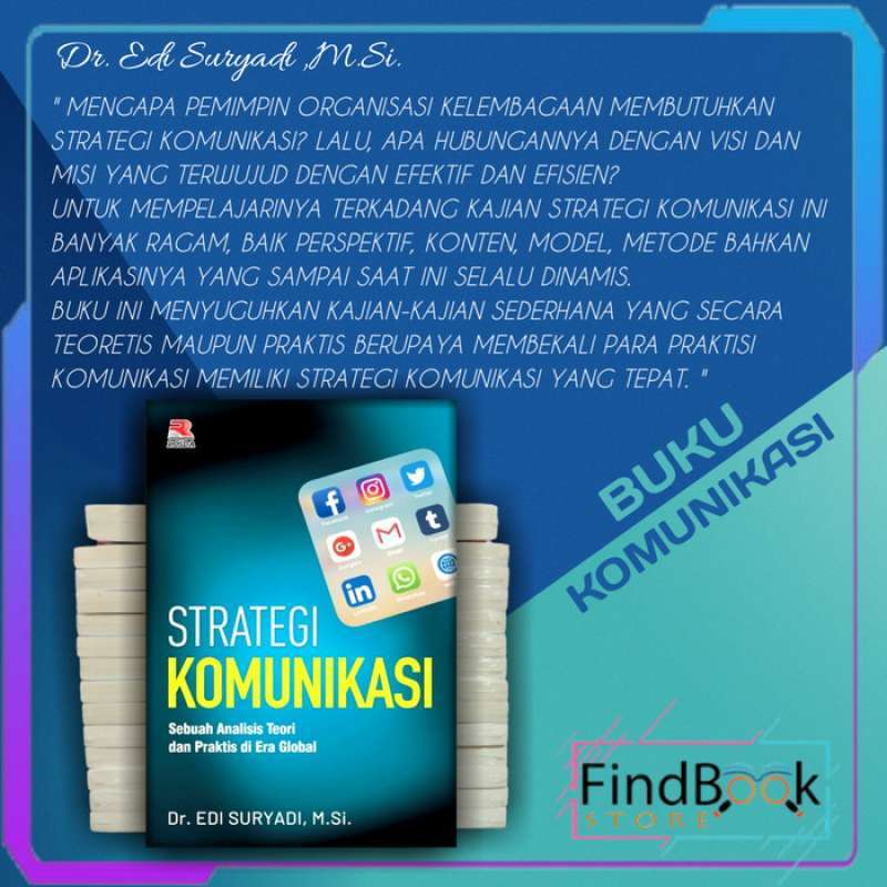 Promo Buku Komunikasi - Strategi Komunikasi - Dr. Edi Suryadi ,m.si ...