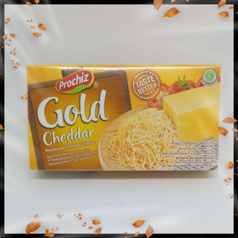 Jual Prochiz Gold 170 gr / Keju Prochiz Gold Cheddar / Keju Parut di ...
