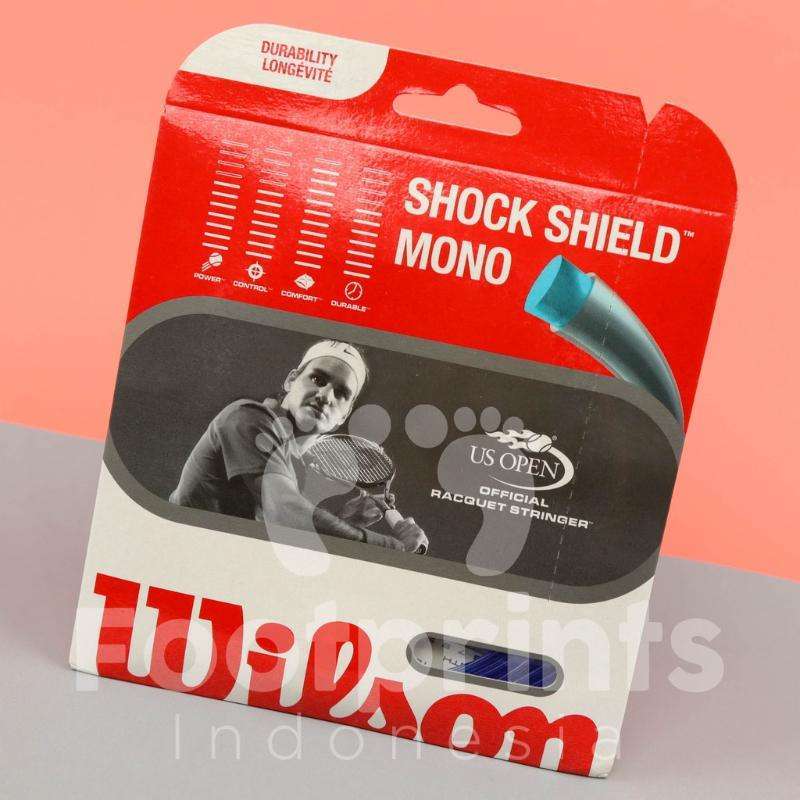 Jual Footprints Indonesia Wilson Shock Shield Mono Senar Raket Tenis ...
