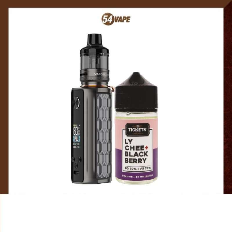 Jual Vaporesso Target 80 Pod Mod Kit 3000mAh with LIQUID 60ML - RED di ...