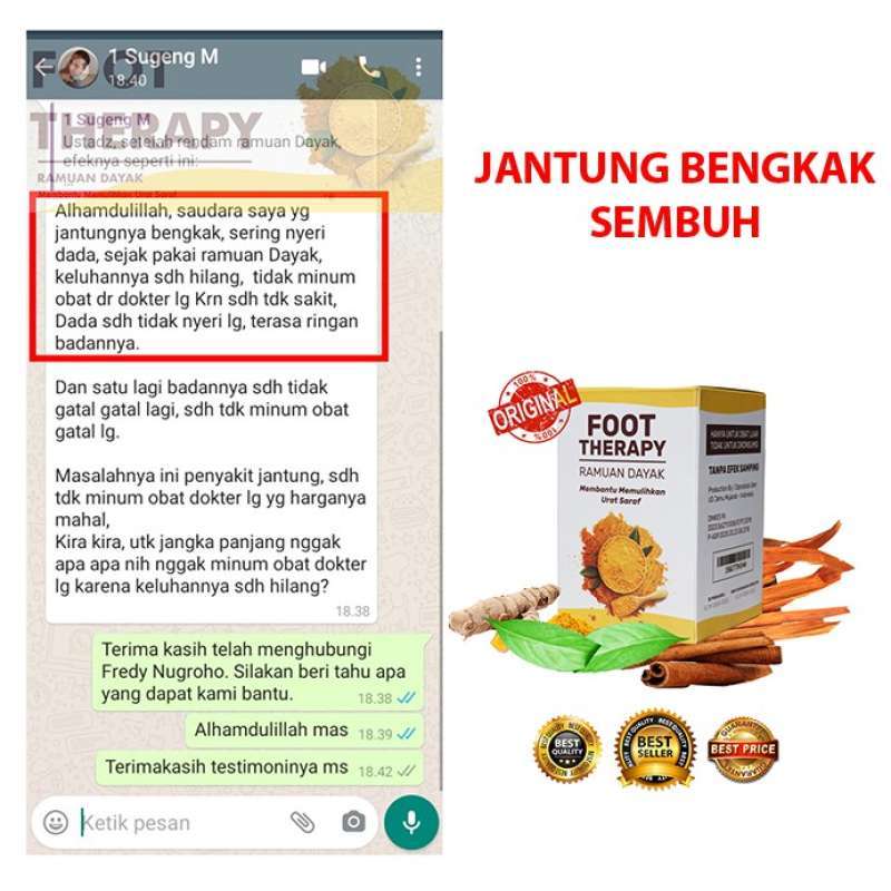 Promo Foot Therapy Ramuan Dayak Herbal Terapi Rendam Kaki Diskon 8% Di ...
