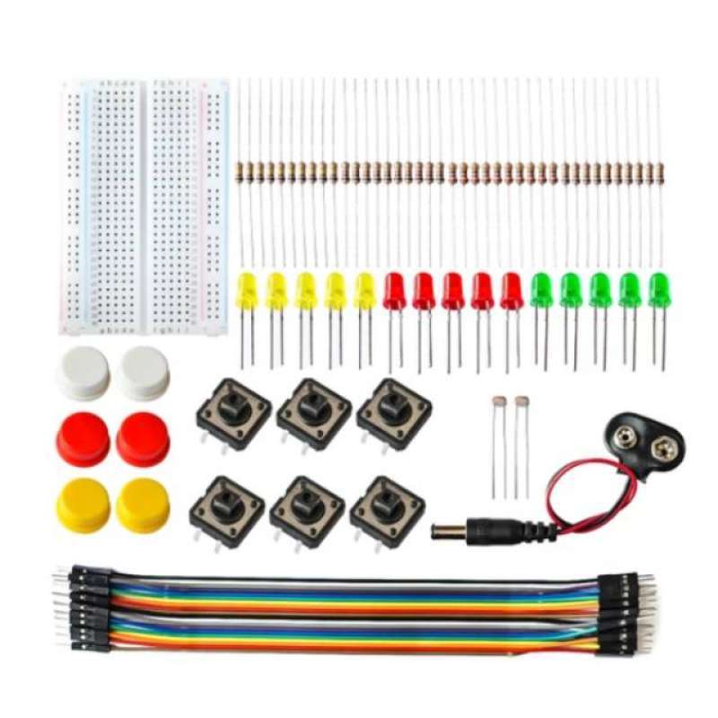 Jual FREE ONGKIR Starter Kit Arduino uno R3 mini Breadboard LED Kabel ...