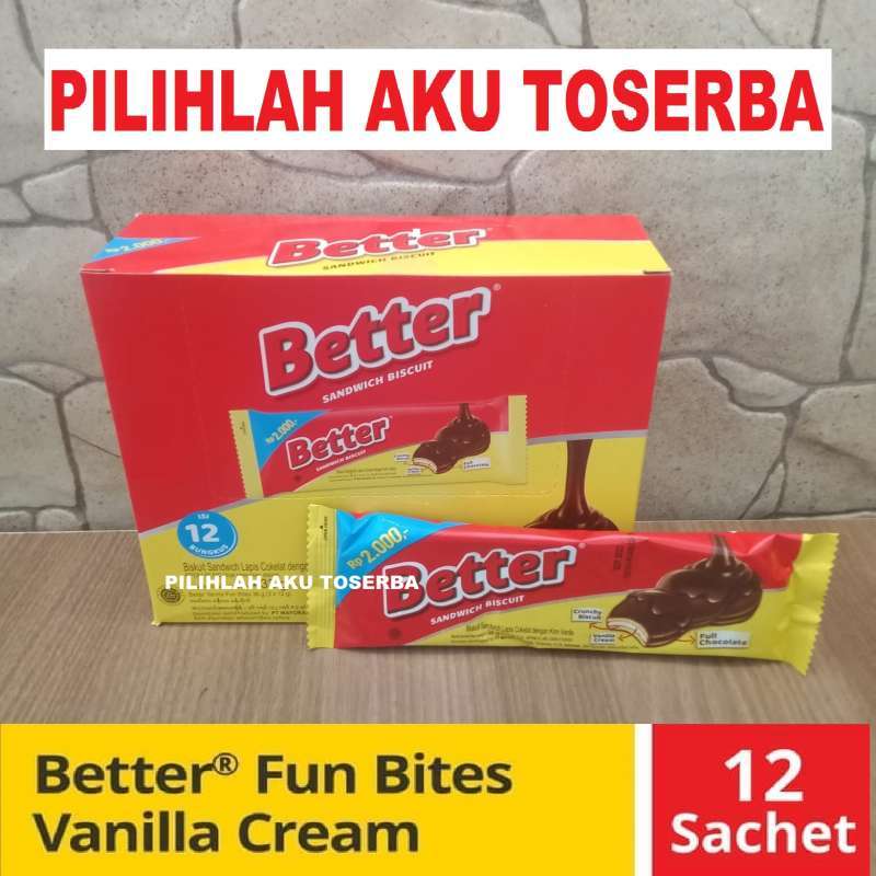 Jual Biskuit Roma Better Fun Bites Isi 12 Sachet @ 36 Gr -(harga Per 1 ...