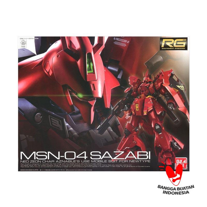 Jual Bandai Rg Sazabi Model Kit [1:144] Di Seller Kurenai Hobby Shop ...
