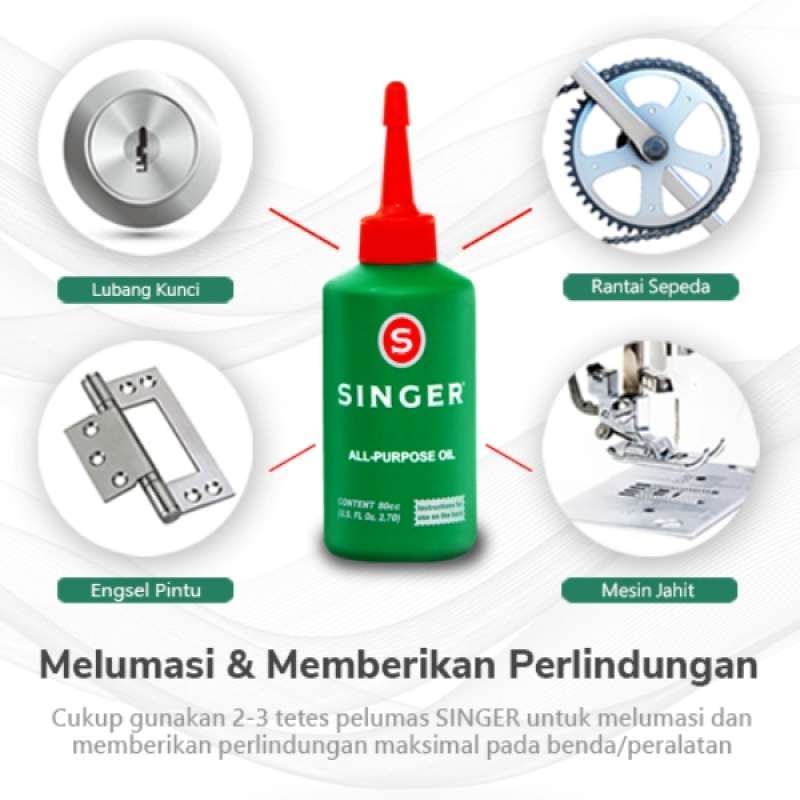 Jual Minyak Pelumas / Oli Singer 80cc (24 Pcs) Di Seller Singer ...