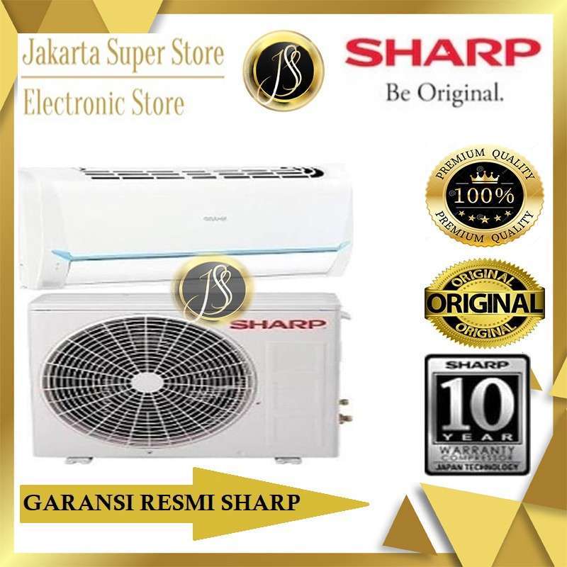 Jual AC SHARP 3/4 PK STANDARD AH-07SAY THAILAND FREON R32 - UNIT ONLY di Seller Jakarta Super ...