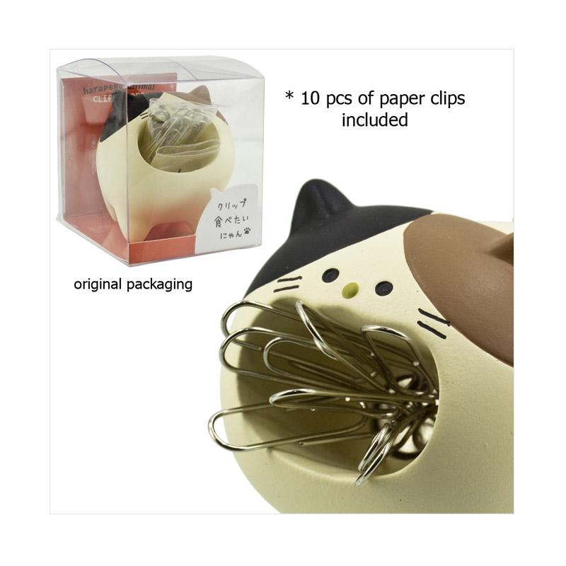 Jual Decole Harapeko - Calico Cat Tempat Paper Clip Di Seller Kadounik ...