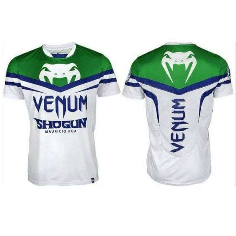 Jual Venum Shogun Ufc 161 Dry Tech Shirt - White Green M Di Seller Nico ...