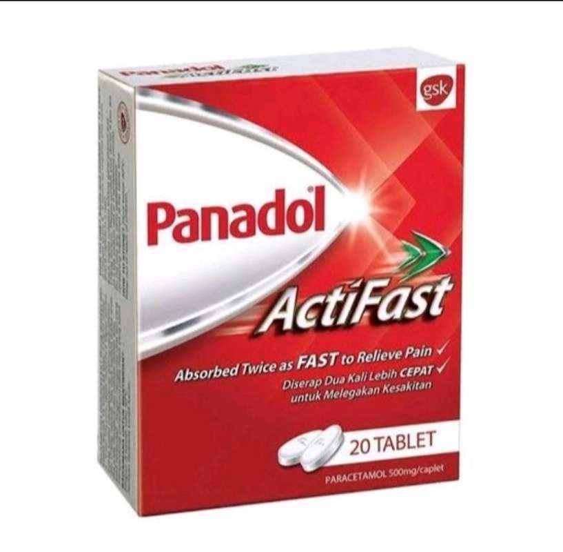 Jual Panadol actifast - 20 tabs di Seller Bubblez shop 99 - Gunung ...