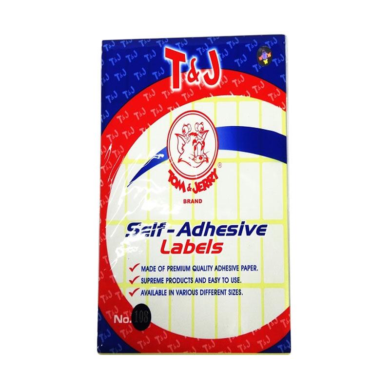 Jual Tom & Jerry No.108 Label Stiker - Putih di Seller lovingshopz ...