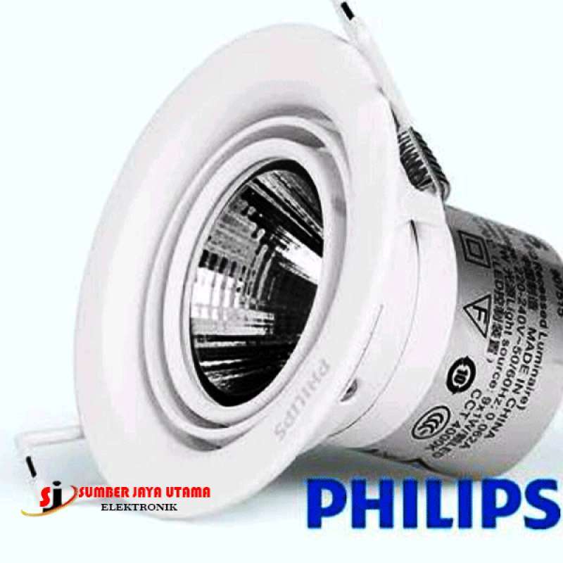 Jual PHILIPS DOWNLIGHT SPOT LED POMERON 3,5,7WATT RECESSED SPOT LIGHT ...