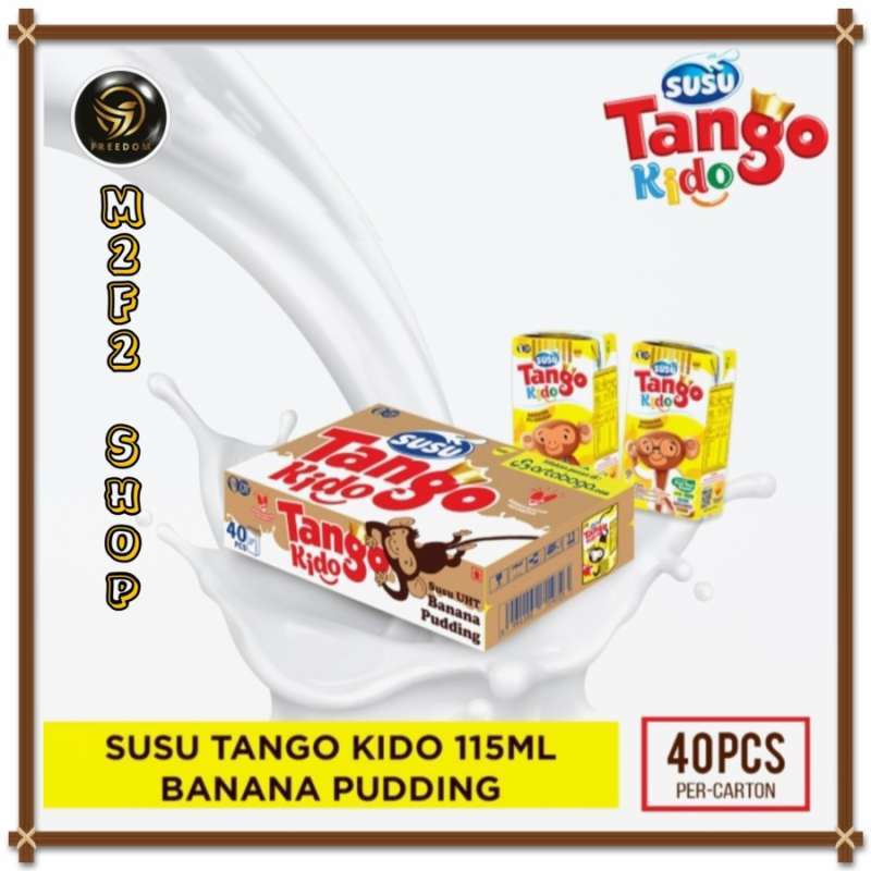 Jual Susu Kids Tango Kido Banana Pudding | Puding Pisang Kotak Uht ...