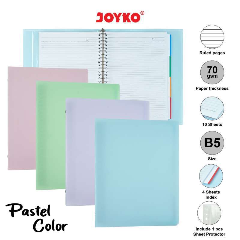 Jual Binder Note Joyko B5-MHPT-143 - Purple di Seller JOYKO - Kapuk ...
