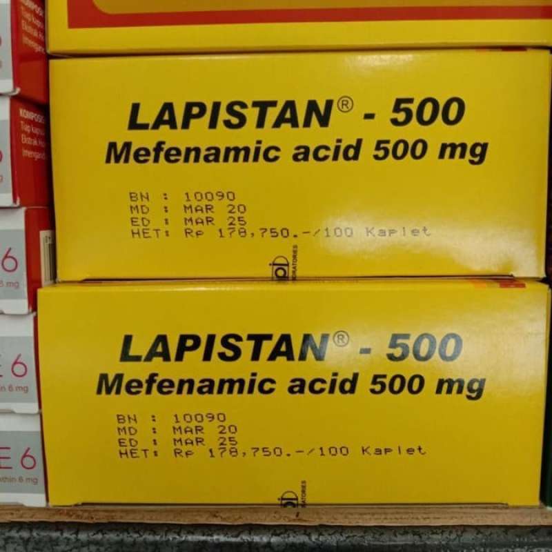 Promo Original produk lapistan. 500isi 100 tab - azam medika Diskon 3% ...