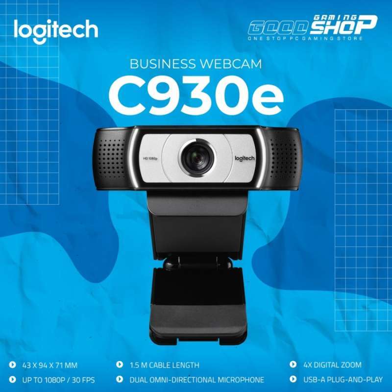 Jual Logitech C930E HD 1080p H.264 - Webcam di Seller GOOD GAMING SHOP ...