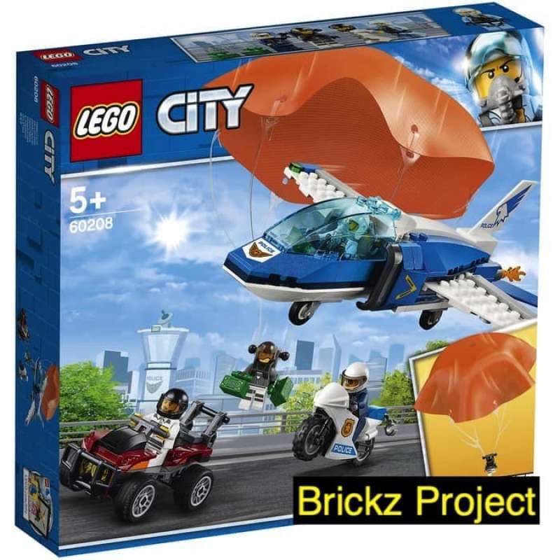 Jual LEGO City 60208 Sky Police Parachute Arrest di Seller Toyz Project ...