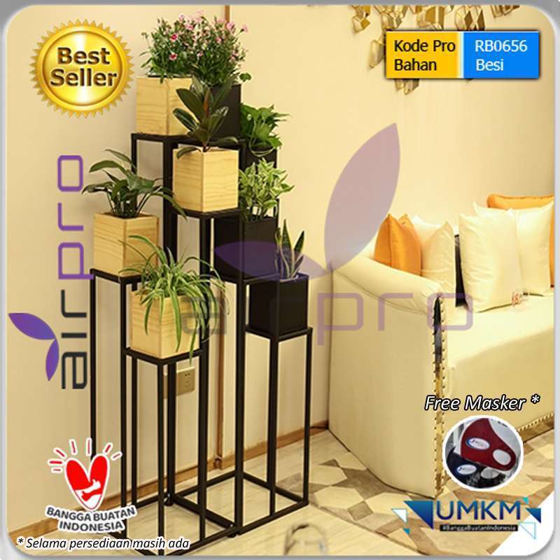 Jual Rak Pot Besi - Rak Bunga Besi - Rak Unik - Rak Tanaman - Rak 4 ...