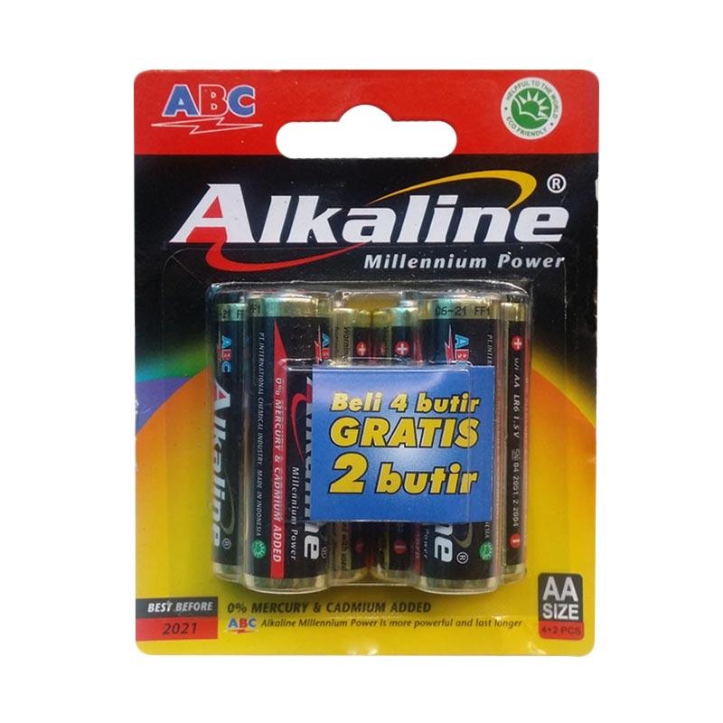 Jual ABC Alkaline AA Battery [4 + 2 Pcs] di Seller My Toserba - Mangga ...