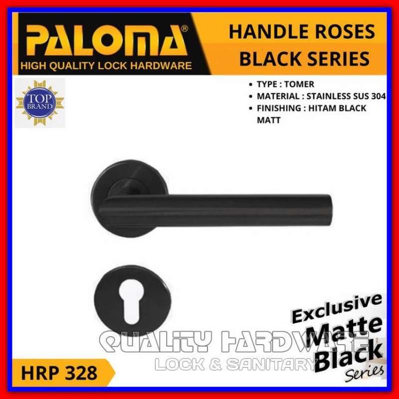 Promo Handle Pintu / Gagang Pintu & Ring Kunci Paloma Hrp 328 Hitam ...