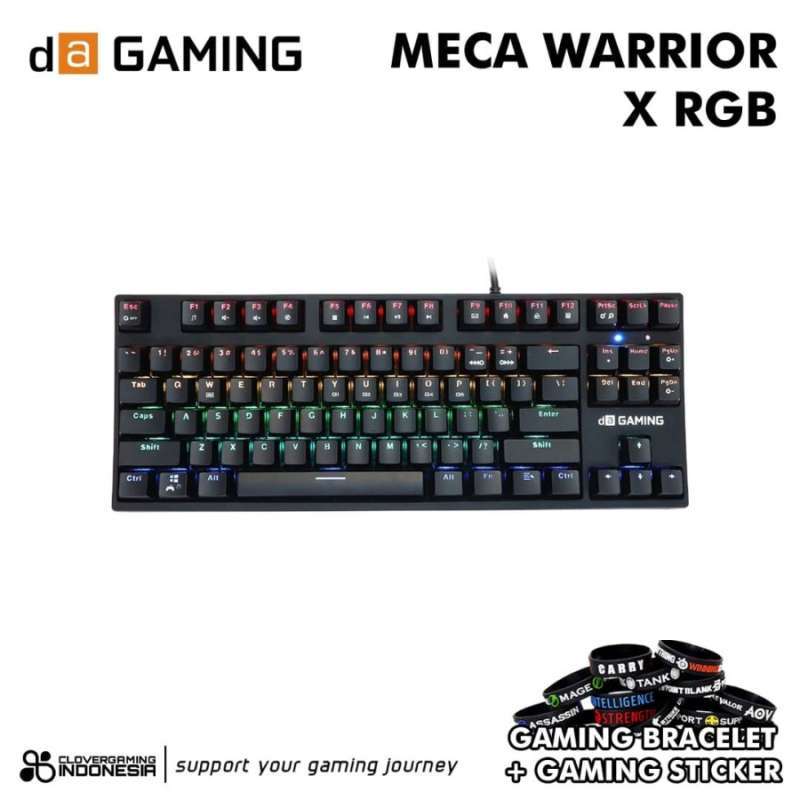 Jual Digital Alliance Meca Warrior X RGB - Mechanical Gaming Keyboard ...