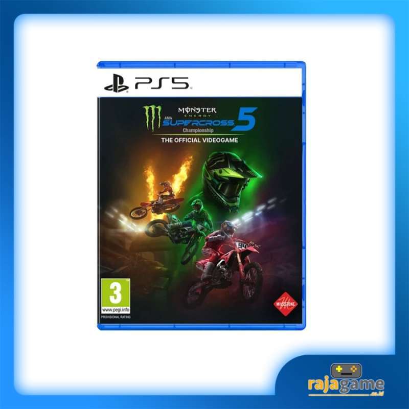 Jual PS5 Monster Energy Supercross 5 Championship The Official Game (R2 ...