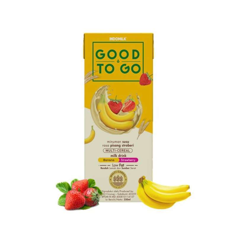Jual Indomilk Good To Go Banana Berry Susu UHT 250ml di Seller Dropezy ...