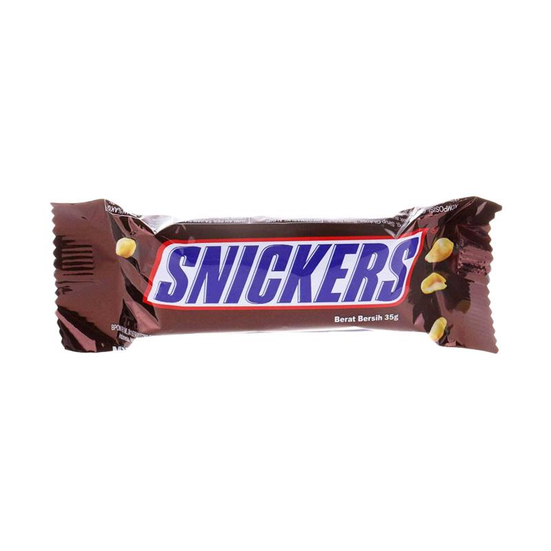 Jual Snickers Chocolate Bar [35 G] Di Seller Foodmart Keboen Raya ...