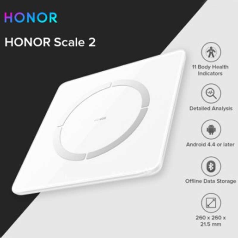 Promo NWE Honor Smart Scale 2 Smart Body Composition Timbangan Badan ...