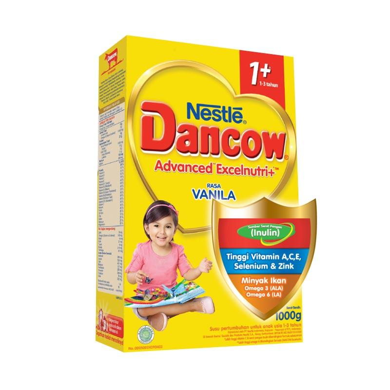 Promo Dancow 1+ Vanilla Susu Pertumbuhan Anak [1000 g] Diskon 13% di ...