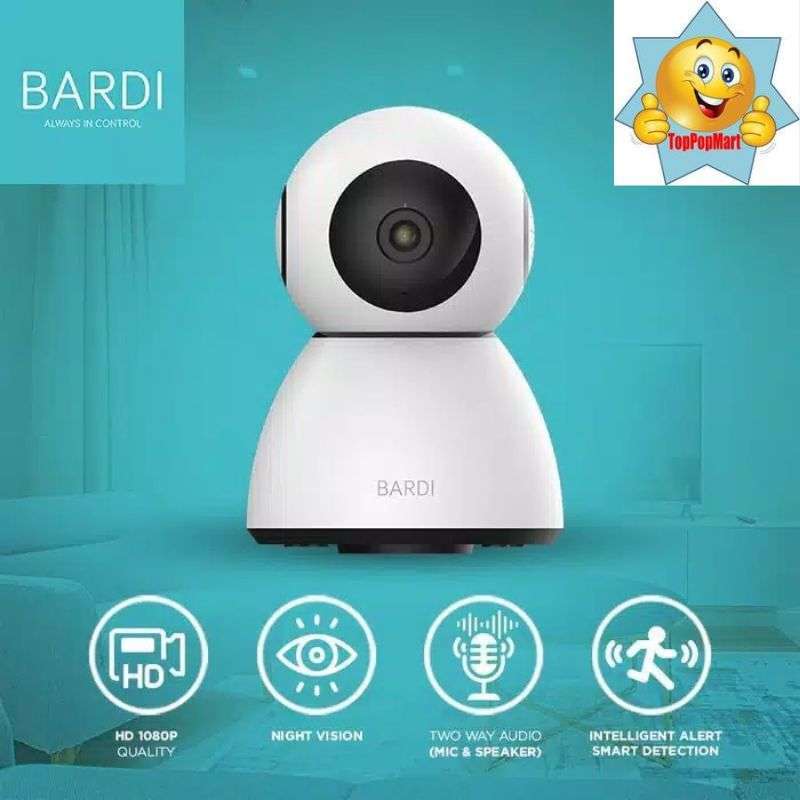 Jual Bardi Smart Indoor Ptz Ip Camera Cctv Wifi Iot Home Automation Di ...