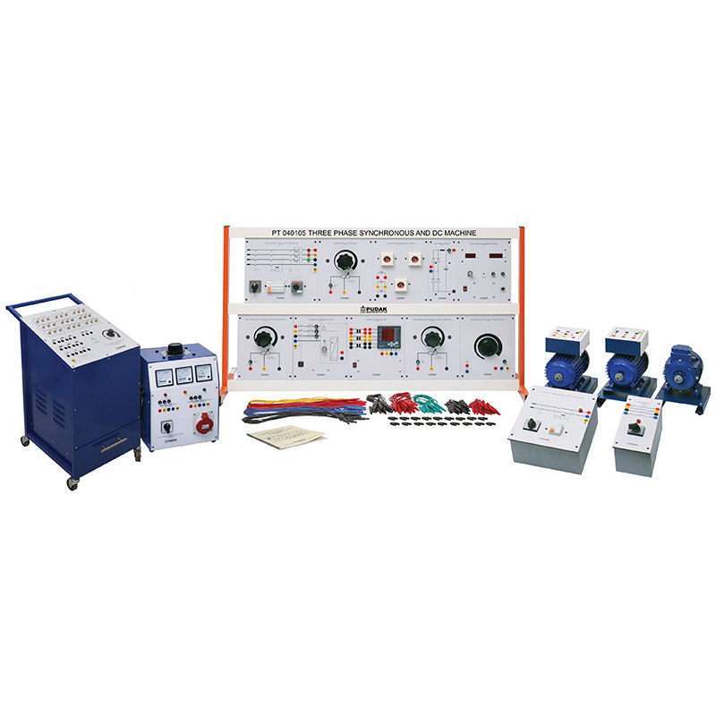 Jual Three Phase Synchronous and DC Machine Trainer di Seller PUDAK ...