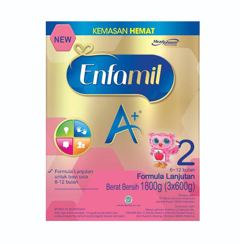 Jual Enfamil A+ 2 Susu Formula Bayi [1800 g] di Seller DELIO STORE ...