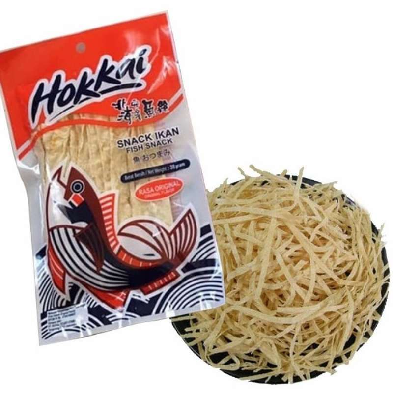 Jual Hokkai fish snack original wide 38gr di Seller Farmers Market Blok ...