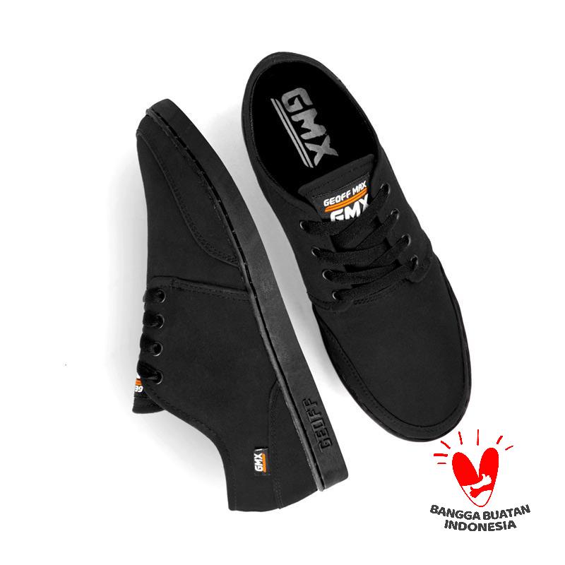 Jual Geoff Max Official Authentic Sole Black Sepatu Pria 44 #01 BLACK ...
