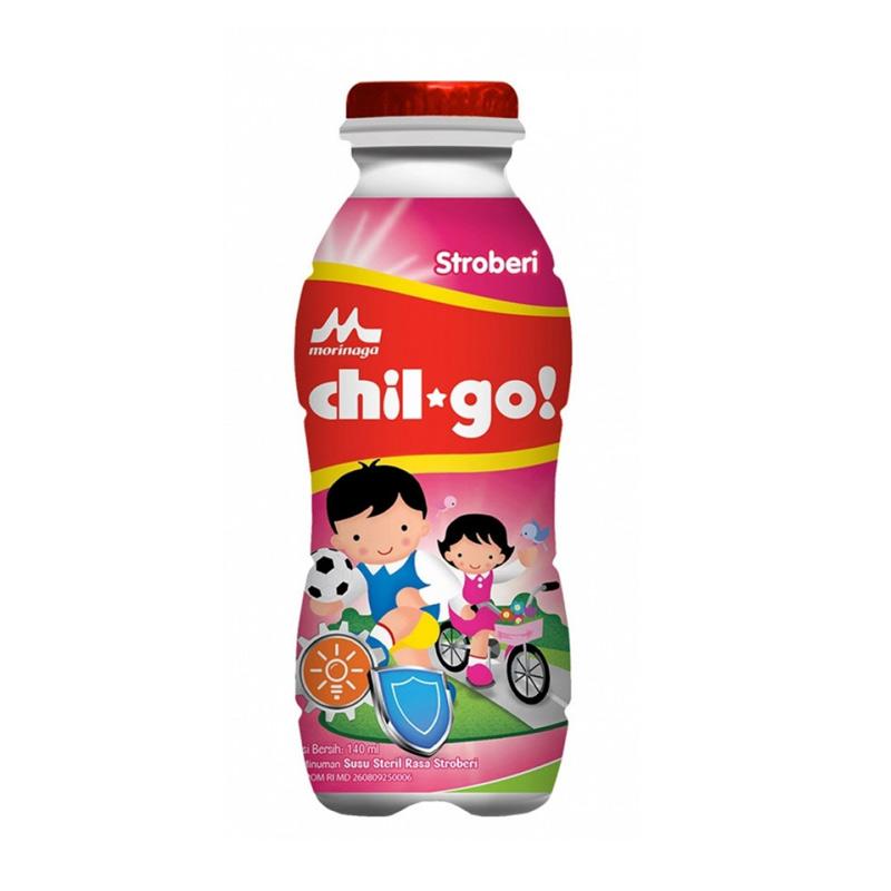 Jual Morinaga Chil Go Strawberry Susu Uht [140 Ml/ 1 Pcs] Di Seller ...