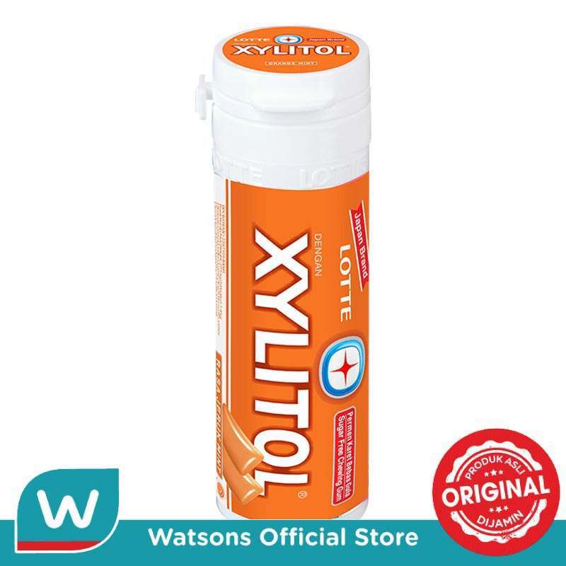 Jual Lotte Xylitol Jeruk Mint 27.5g di Seller WATSONS Official Store ...