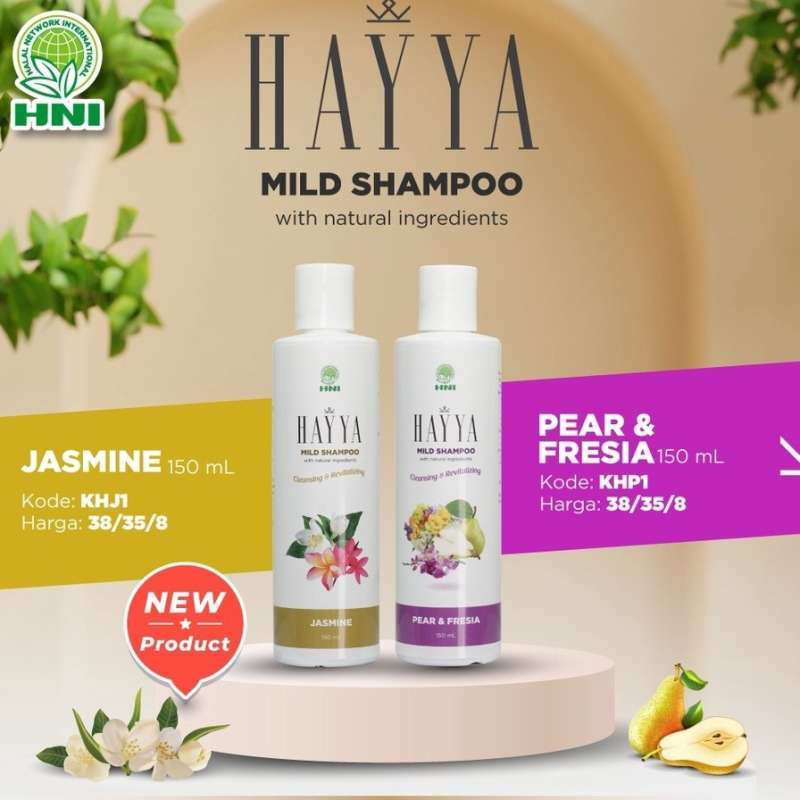 Jual Shampo Hayya Mild Hni Hpai - 100% Original - Hayya Shampo Jasmine ...