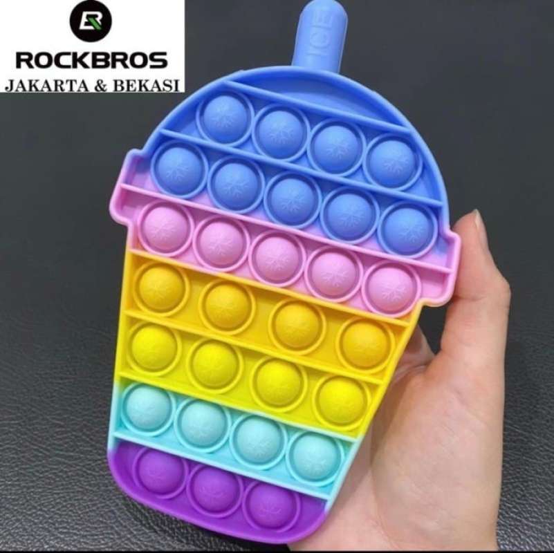 Promo Gratis Ongkir Pop It Boba Plane Jet Fidget Toys New 2022 Design ...