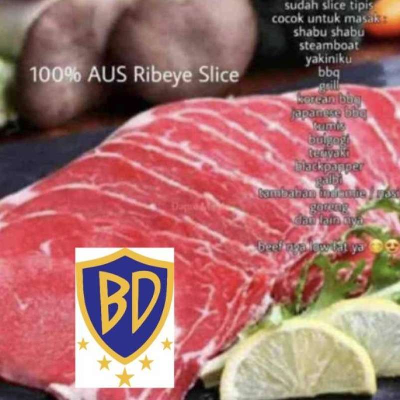 Jual Daging Slice Tipis Aust / Aus Suki @ 1kg Super Murah Dan ...