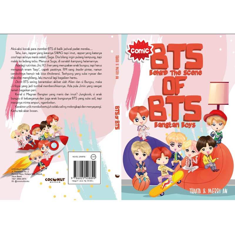 Jual COCONA BTS Of BTS by Thaata & Merri An Buku Komik di Seller ...